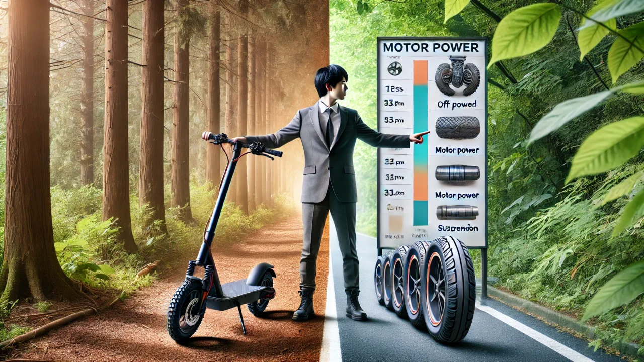 電動キックボードのオフロードモデルとは？砂利道や登坂に強い走破性と選び方を徹底解説｜エンジョイ！キックボードスタイル