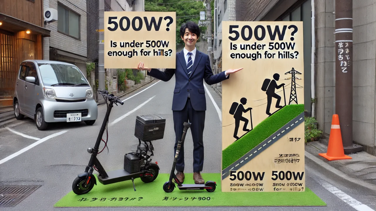 電動キックボードは坂道も走れる？登坂性能に必要なパワーと選び方のポイント｜エンジョイ！キックボードスタイル